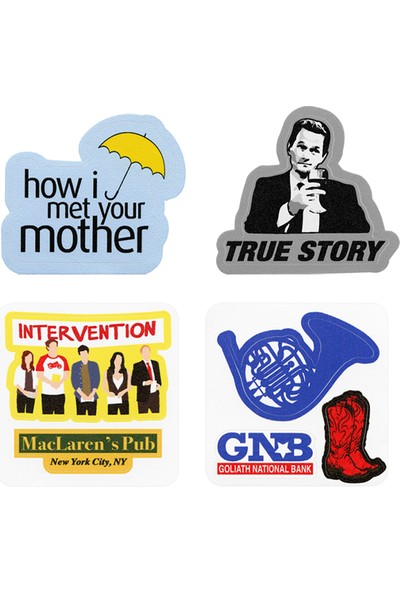 Mabbels How I Met Your Mother Özel Kesim Sticker Mabbels How I Met Your Mother Özel Kesim Sticker