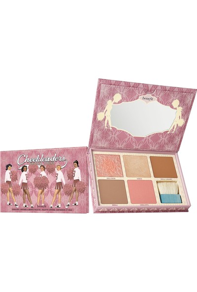 Benefit Cheekleaders Bronze Squad Allık, Bronzlaştırıcı ve Aydınlatıcı Paleti Benefit Cheekleaders Bronze Squad Allık, Bronzlaştırıcı ve Aydınlatıcı Paleti