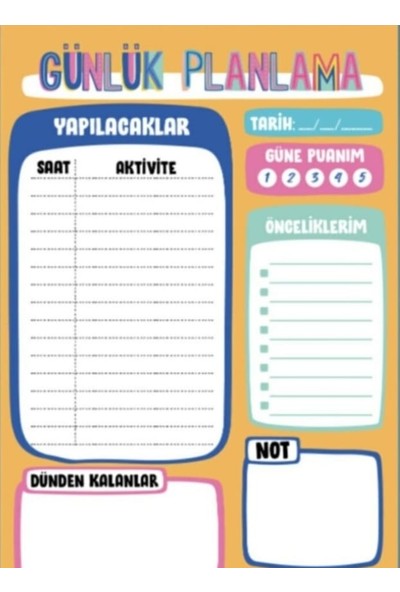 Markarizma Günlük Planlayıcı