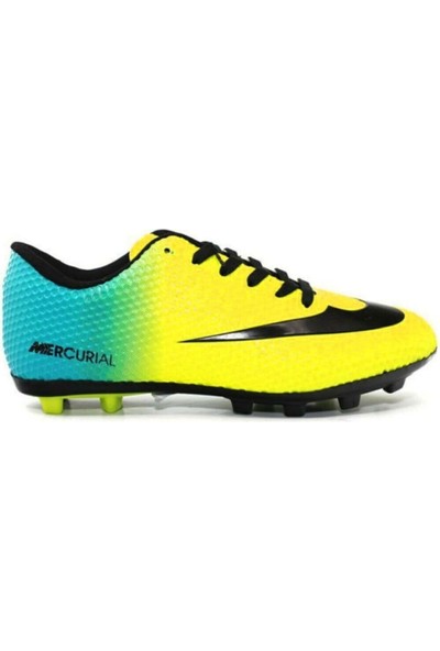 Walked Sarı Futbol Krampon Ayakkabı