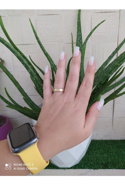 Shushu Şeffaf 20 Li Takma Tırnak +Yapışkan(Uygun Tırnak)