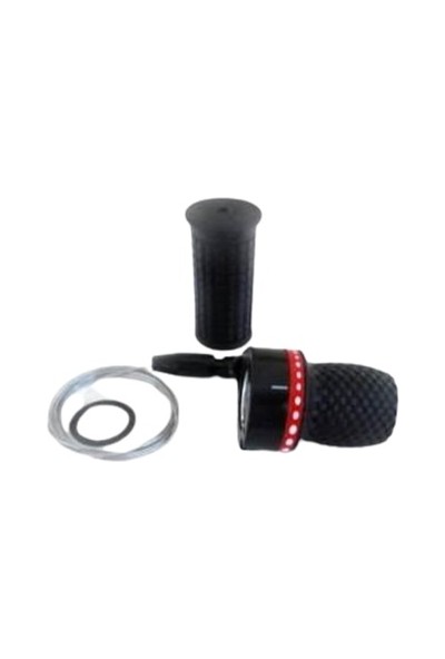 Seven Kardeşler Bisiklet Vites Kolu Koldan Kırmızı Sağ