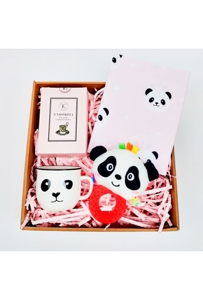 Miyaevent Kız Bebek Hediyesi Pembe Panda