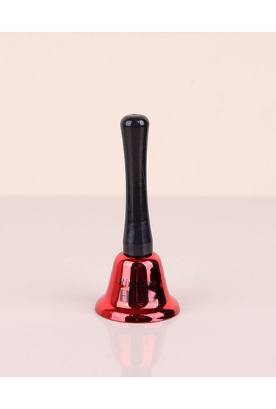 Tvet Saplı Rengarenk Resepsiyon Çanı Resepsiyon Zili 13X5,5 cm T40200