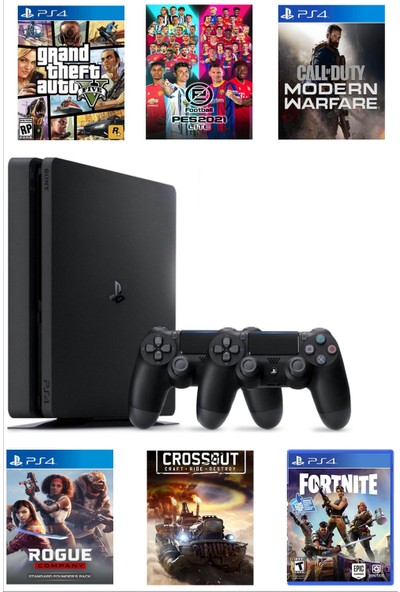 Sony Playstation 4 Slim 500 GB +Yenilenmiş + 2. Ps4 Kol + 15 Dijital Oyun + 1 Yıllık Plus Üyelik Hediye Sony Playstation 4 Slim 500 GB +Yenilenmiş + 2. Ps4 Kol + 15 Dijital Oyun + 1 Yıllık Plus Üyelik Hediye