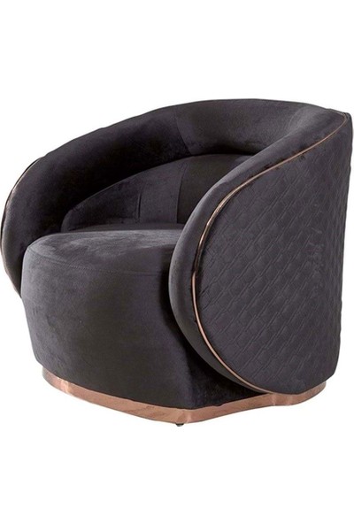 Uzay Ofis Sefir Black Tekli Kanepe