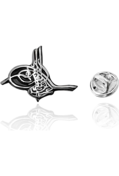 Osmanlı Tuğrası Rozet Oksitli Klipsli Iğneli Tuğralı Yaka Iğnesi Rozeti Bay Bayan Model Trz-06 Osmanlı Tuğrası Rozet Oksitli Klipsli Iğneli Tuğralı Yaka Iğnesi Rozeti Bay Bayan Model Trz-06