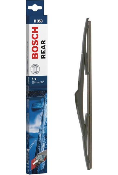 Bosch Arka Cam Sileceği - [350 Mm] Renault Clio Iıı (2005 - 2015) [BR/CR] - H 353