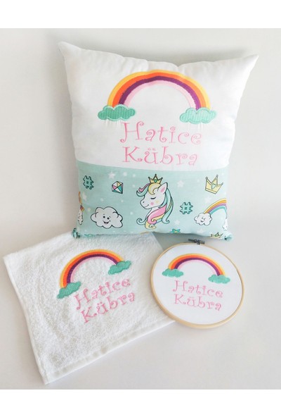 Miyaevent Isme Özel Yastıklı Set Miyaevent Isme Özel Yastıklı Set