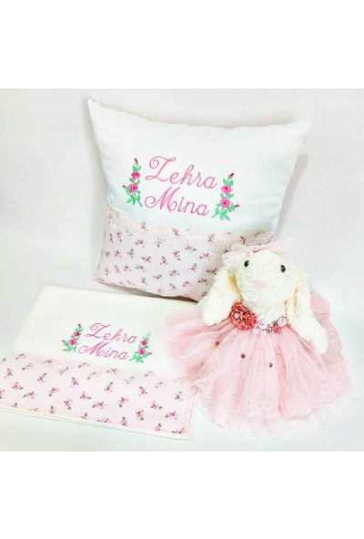 Miyaevent Isme Özel Kız Bebek Hediye Seti