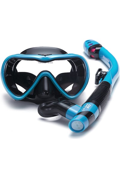Aloma Sızdırmaz Buğu Önleyici Yüzme Şnorkel Seti (Yurt Dışından)