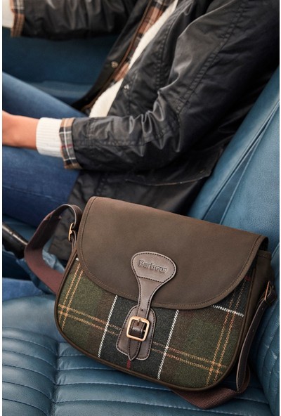 Barbour Whitley Tartan Crossbody Çanta TN11 Classic Tartan