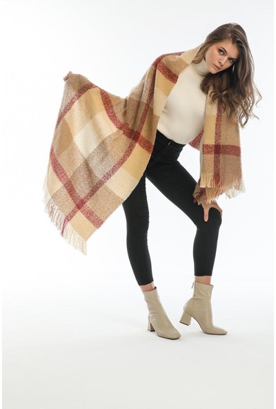 Laviyonsa Buklet Şal Atkı