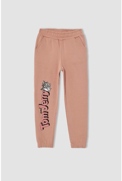 DeFacto Kız Çocuk Tom&Jerry Lisanslı Relax Fit Jogger Eşofman Altı V4869A621Wn DeFacto Kız Çocuk Tom&Jerry Lisanslı Relax Fit Jogger Eşofman Altı V4869A621Wn