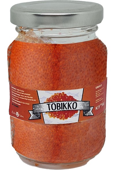 Kiyomi Tobiko Turuncu ( Uçan Balık Yumurtası ) - 50 gr Kiyomi Tobiko Turuncu ( Uçan Balık Yumurtası ) - 50 gr