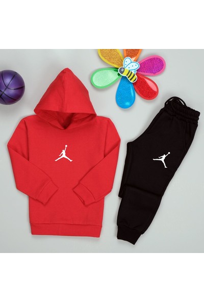 Trendypassion Kırmızı Jrd Çocuk Eşofman Takımı