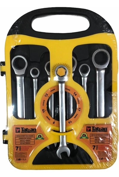 Tatian 7'li Cırcır Anahtar Seti Tatian 7'li Cırcır Anahtar Seti