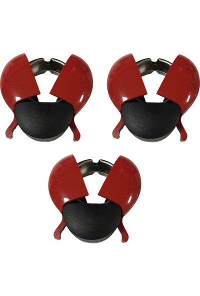 Alukap Uğur Böceği Formunda Açılır 3'lü Set Küllük