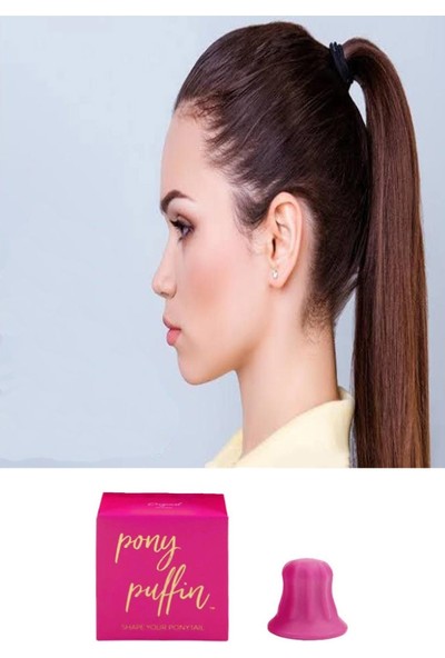 Bahels Pink Pony Puffin Cool Hair At Kuyruğu Saç Modeli Dik Tutma Aparatı Bahels Pink Pony Puffin Cool Hair At Kuyruğu Saç Modeli Dik Tutma Aparatı