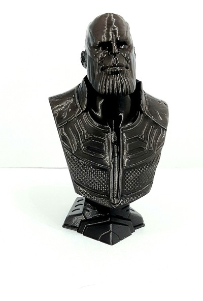 Stdeta Infinity War Thanos Büstü (15 Cm) Siyah Thanos Figürü Stdeta Infinity War Thanos Büstü (15 Cm) Siyah Thanos Figürü