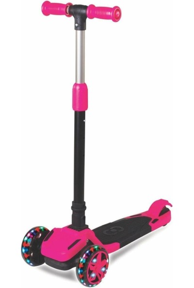 Cool Wheels Scooter Tulpar 4+ Yaş LED Işıklı Katlanabilir Pembe Renk Cool Wheels Cool Wheels Scooter Tulpar 4+ Yaş LED Işıklı Katlanabilir Pembe Renk Cool Wheels