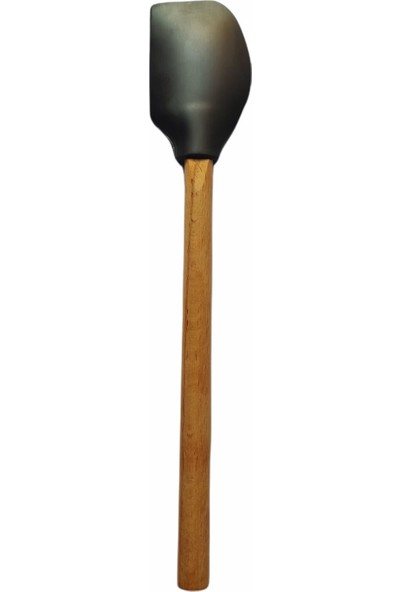 Baroness Ahşap Saplı Silikon Spatula 30 cm Baroness Ahşap Saplı Silikon Spatula 30 cm