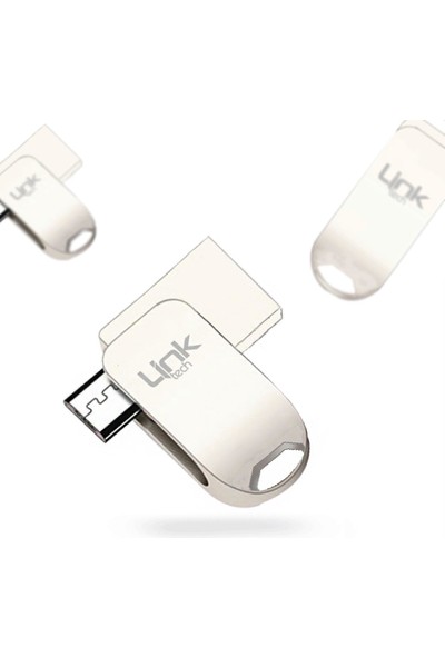 Linktech Pro Micro USB Dual Flash Drive Otg USB Bellek 64GB LOF-O564 Linktech Pro Micro USB Dual Flash Drive Otg USB Bellek 64GB LOF-O564