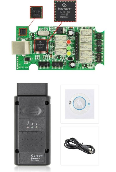 Vgate Opel Için V1.70 Op-Com 2018 En Iyi Sürüm V1.70PIC18F458 Çip Vgate Opel Için V1.70 Op-Com 2018 En Iyi Sürüm V1.70PIC18F458 Çip