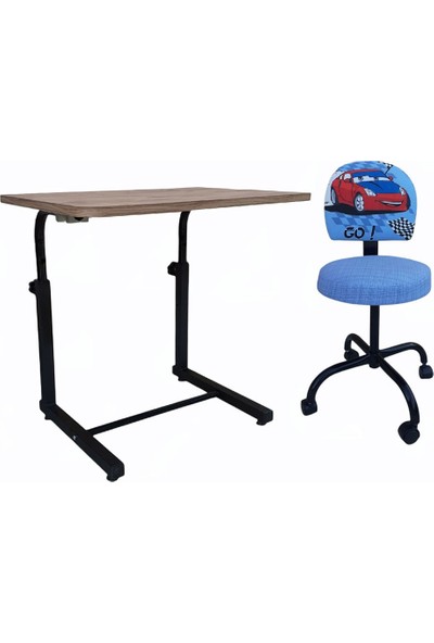 Depolife Ralli Araba Desenli Çocuk Odası Için Ders Çalışma Koltuk ve Masa Seti Tekerlekli Sandalye ve Sehpa Depolife Ralli Araba Desenli Çocuk Odası Için Ders Çalışma Koltuk ve Masa Seti Tekerlekli Sandalye ve Sehpa