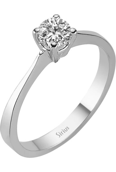 Sirius G Renk 0,44 Karat Pırlanta Tektaş Yüzük 0417R0001