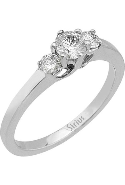 Sirius G Renk 0,52 Karat Pırlanta Tria Yüzük 0407R0040