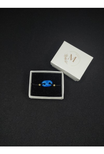 Morey Siyah İpli Makrome Örgülü El Yapımı Süryani Nazar Boncuğu Bileklik Morey Siyah İpli Makrome Örgülü El Yapımı Süryani Nazar Boncuğu Bileklik