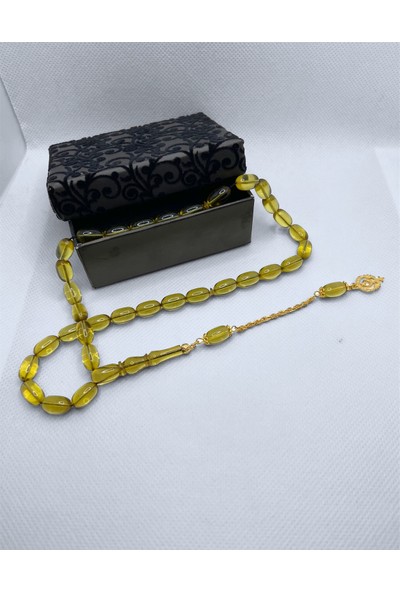 Kehribar Store Ateş Kehribar 925 Ayar Gümüş Püsküllü Tesbih Kehribar Store Ateş Kehribar 925 Ayar Gümüş Püsküllü Tesbih