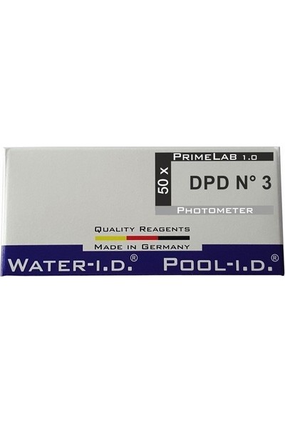 ANTECH Pool Lab 1.0 Dpd3 Bağlı Klor Ölçüm Tableti ANTECH Pool Lab 1.0 Dpd3 Bağlı Klor Ölçüm Tableti