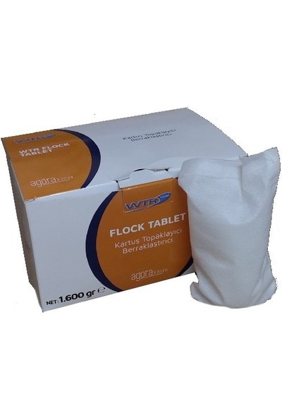 Wtr Tablet Havuz Suyu Parlatıcı 1.6 kg Wtr Tablet Havuz Suyu Parlatıcı 1.6 kg