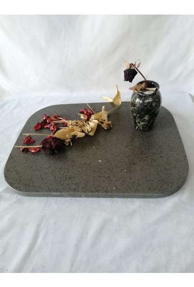 Peramarble Greyn Quartz Dikdörtgen Sunumluk