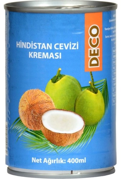 Deco Hindistan Cevizi Kreması 400 ml