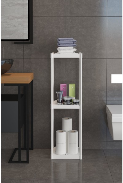 Moniev Valerie 3 Katlı Dekoratif Banyo Rafı ,banyo Organizeri ,dekoratif Mutfak Rafı Moniev Valerie 3 Katlı Dekoratif Banyo Rafı ,banyo Organizeri ,dekoratif Mutfak Rafı