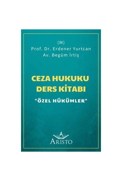 Ceza Hukuku Ders Kitabı 