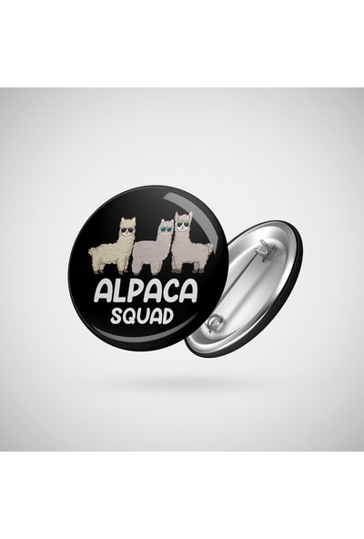 Fizello Funny Alpaca  squad Lovers Rozet