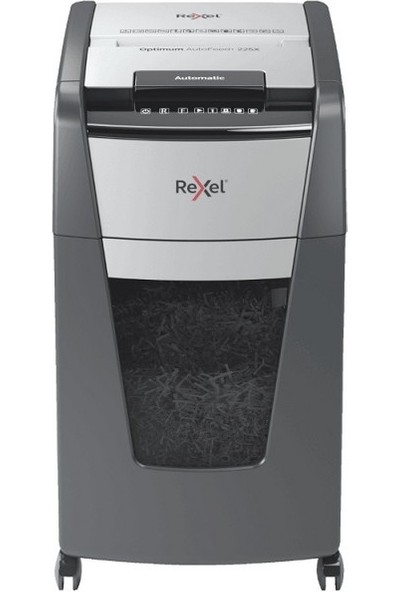 Rexel Optimum Autofeed 225X Otomatik Çapraz Kesim Evrak Imha Makinesi Rexel Optimum Autofeed 225X Otomatik Çapraz Kesim Evrak Imha Makinesi