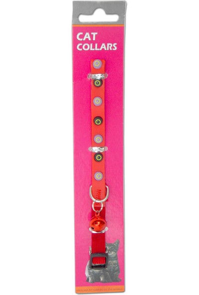 Eastland Silikon Aksesuarlı Kedi Tasması 10 x 31 cm