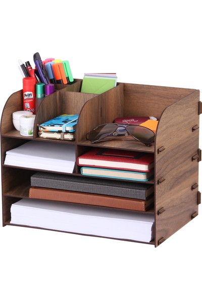 Bizim Atölye A4 Evrak Rafı Masaüstü Organizer Dosya Düzenleyici Ahşap Organizer-4 Bizim Atölye A4 Evrak Rafı Masaüstü Organizer Dosya Düzenleyici Ahşap Organizer-4
