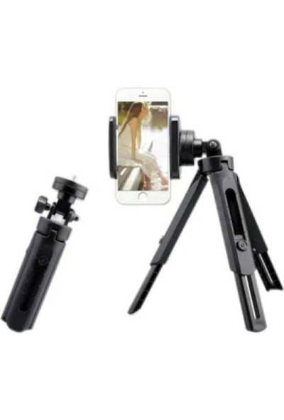 360 Derece Tüm Telefonlarla Uyumlu Tripod 360 Derece Tüm Telefonlarla Uyumlu Tripod