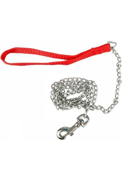 Pawin Köpek Gezdirme Zinciri Kırmızı 2.5 x 120 cm