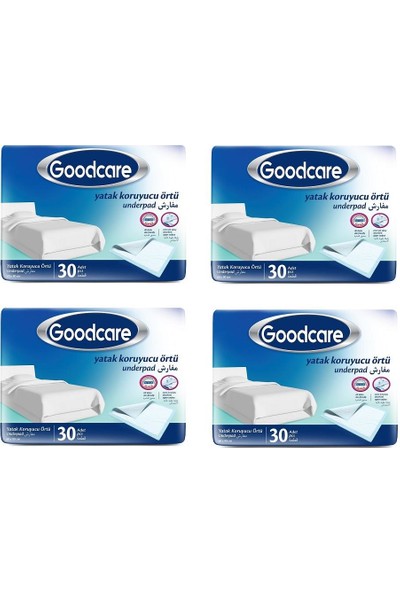 Good Care Goodcare Yatak Koruyucu Örtü 60 X 90cm 120 Adet Good Care Goodcare Yatak Koruyucu Örtü 60 X 90cm 120 Adet