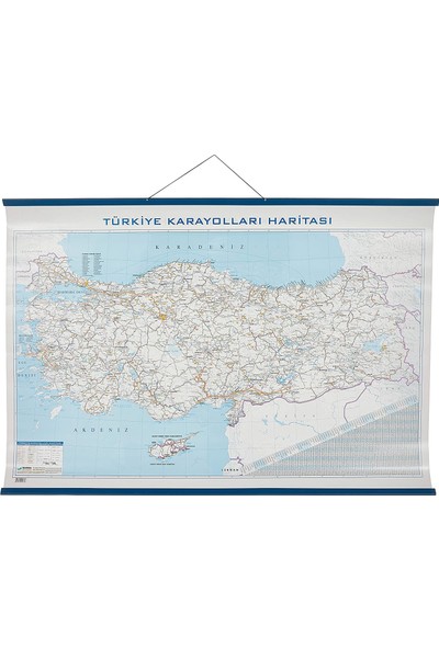 Evgaraj Türkiye Karayolları Haritası 70 x 100 cm Türkiye Haritası Duvar Haritası Evgaraj Türkiye Karayolları Haritası 70 x 100 cm Türkiye Haritası Duvar Haritası