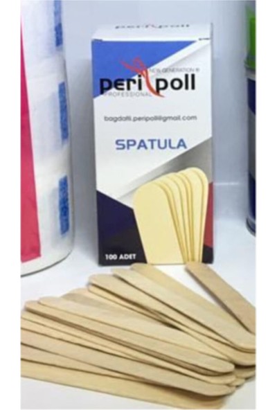 Peri Poll Ince Ağda Çubuğu 50'li Paket