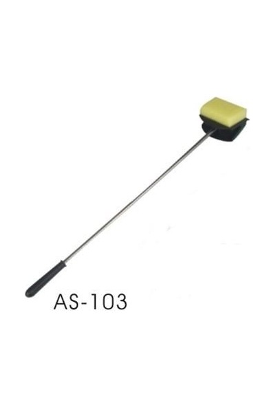 Boyu Metal Saplı Cam Temizleme Sileceği 59CM