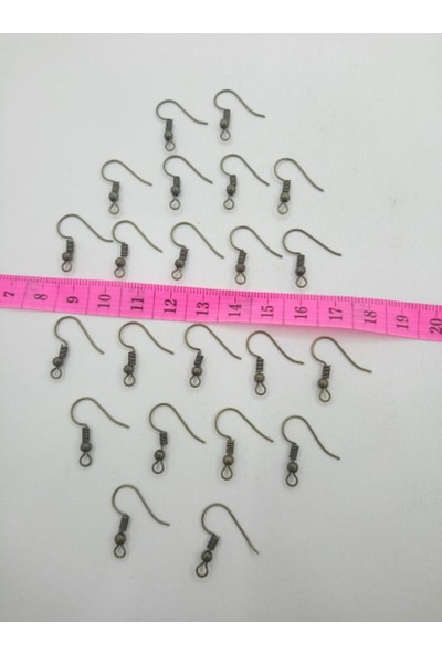 Ztt Küpe Aparatı Antik Sarı Renk 20 Çift